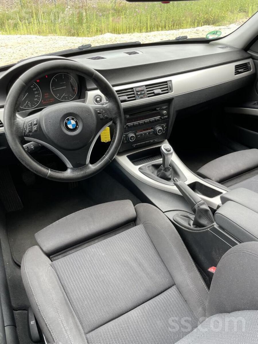 Black BMW 320 2010 in Balvi, with an engine capacity of 2.00 L and mileage of 330 thousand km for 2999 €, photo 10 on AUTOMOTO.COM.LV