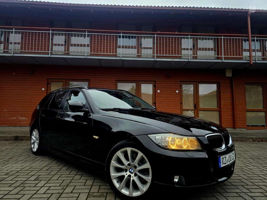 Black BMW 320 2010 in Marijampole, with an engine capacity of 2.00 L and mileage of 318 thousand km for 4200 €, photo 1 on AUTOMOTO.COM.LV