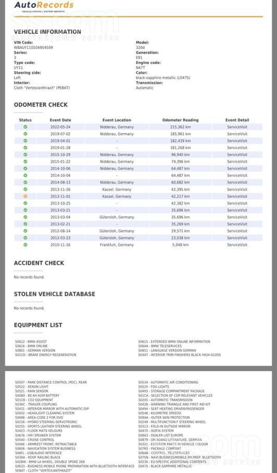 Melns BMW 320 2010 Rīga, ar dzinēja tilpumu 2.00 L un nobraukumu 293 tūkst. km par 5550 €, foto 30 vietnē AUTOMOTO.COM.LV