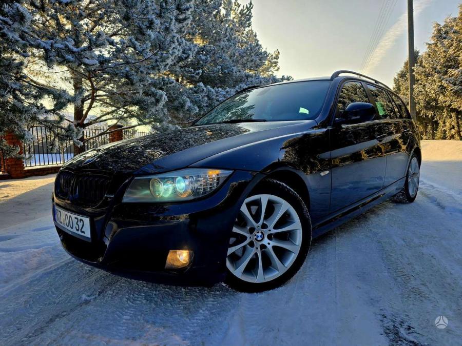 Black BMW 320 2010 in Marijampole, with an engine capacity of 2.00 L and mileage of 318 thousand km for 4100 €, photo 1 on AUTOMOTO.COM.LV
