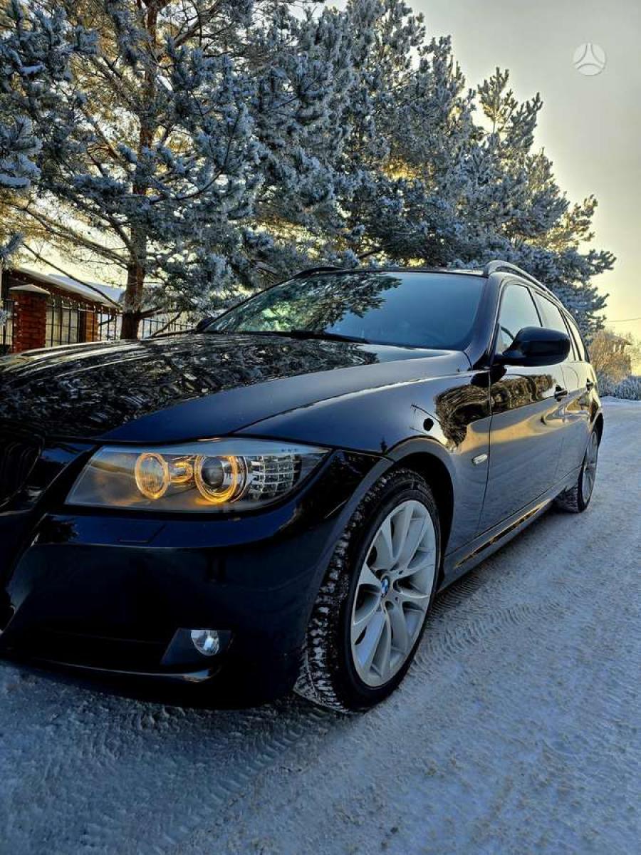 Black BMW 320 2010 in Marijampole, with an engine capacity of 2.00 L and mileage of 318 thousand km for 4100 €, photo 10 on AUTOMOTO.COM.LV