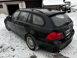 Black BMW 320 2010 in Panevezys, with an engine capacity of 2.00 L and mileage of 253 thousand km for 4399 €, photo 6 on AUTOMOTO.COM.LV
