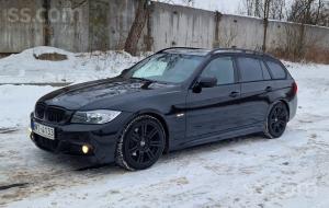 Black BMW 320 2010 in Jelgava, with an engine capacity of 2.00 L and mileage of 267 thousand km for 6300 €, photo 2 on AUTOMOTO.COM.LV