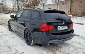 Black BMW 320 2010 in Jelgava, with an engine capacity of 2.00 L and mileage of 267 thousand km for 6300 €, photo 5 on AUTOMOTO.COM.LV
