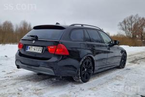 Black BMW 320 2010 in Jelgava, with an engine capacity of 2.00 L and mileage of 267 thousand km for 6300 €, photo 7 on AUTOMOTO.COM.LV