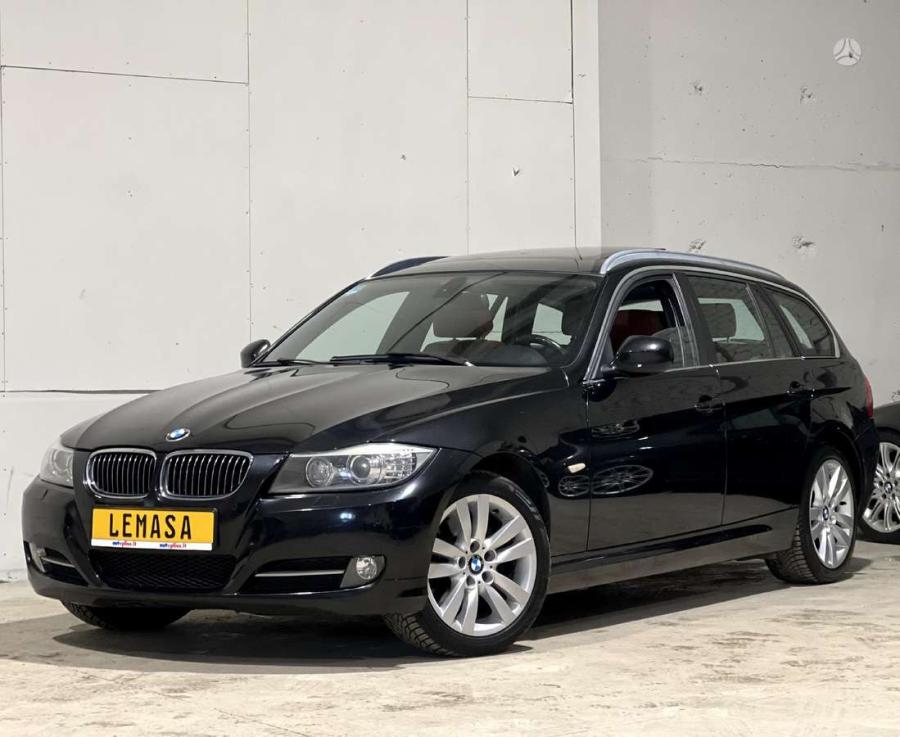 Black BMW 320 2010 in Klaipeda, with an engine capacity of 2.00 L and mileage of 392 thousand km for 4999 €, photo 15 on AUTOMOTO.COM.LV