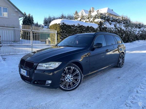 Black BMW 320 2010 in Vilnius, with an engine capacity of 2.00 L and mileage of 240 thousand km for 3950 €, photo 6 on AUTOMOTO.COM.LV