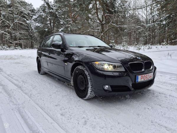 Black BMW 320 2010 in Kaunas, with an engine capacity of 2.00 L and mileage of 270 thousand km for 3950 €, photo 6 on AUTOMOTO.COM.LV