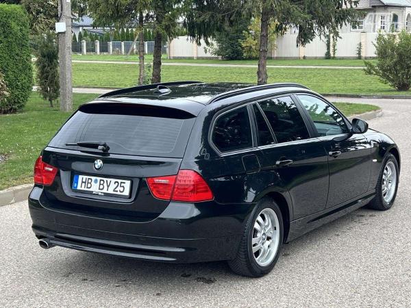 Black BMW 320 2010 in Kedainiai, with an engine capacity of 2.00 L and mileage of 259 thousand km for 4799 €, photo 4 on AUTOMOTO.COM.LV