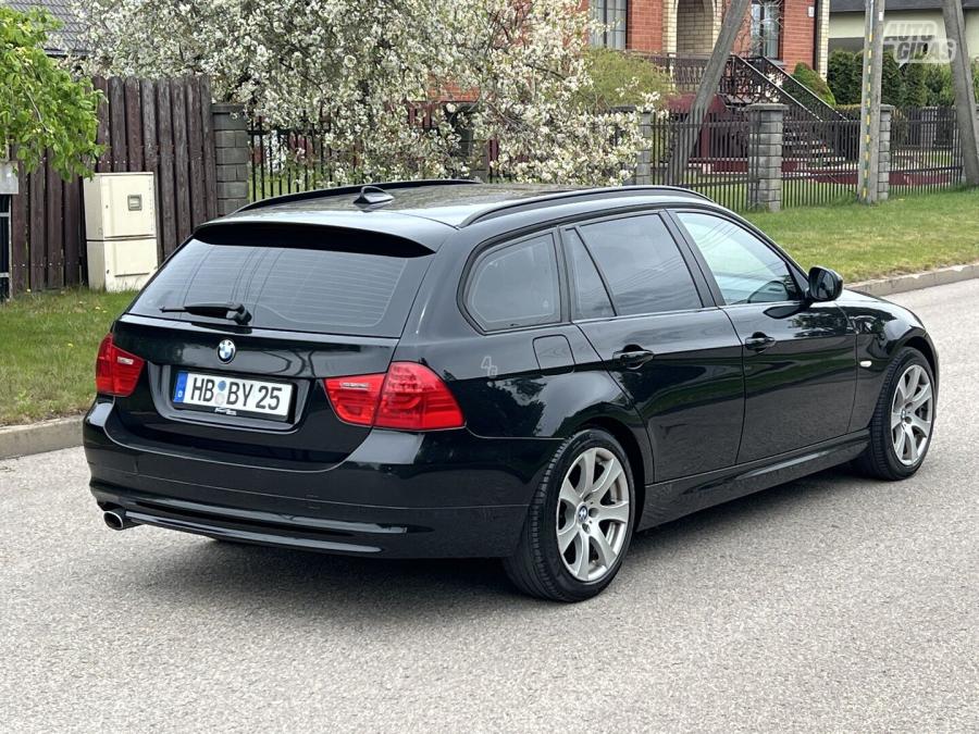 Black BMW 320 2010 in Kedainiai, with an engine capacity of 2.00 L and mileage of 259 thousand km for 4750 €, photo 4 on AUTOMOTO.COM.LV