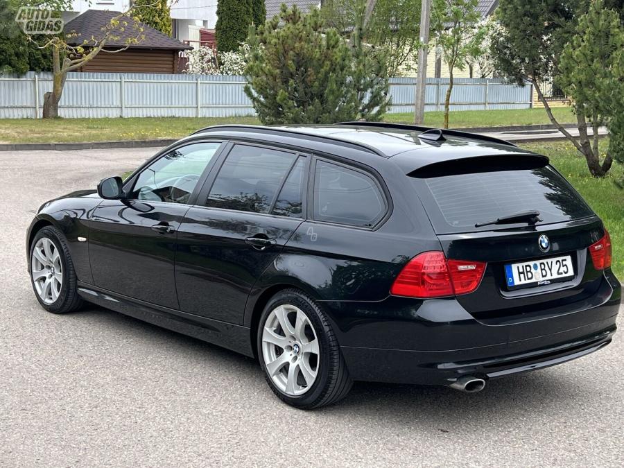 Black BMW 320 2010 in Kedainiai, with an engine capacity of 2.00 L and mileage of 259 thousand km for 4750 €, photo 5 on AUTOMOTO.COM.LV