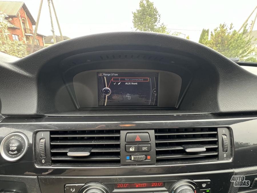 Black BMW 320 2010 in Kedainiai, with an engine capacity of 2.00 L and mileage of 259 thousand km for 4750 €, photo 27 on AUTOMOTO.COM.LV