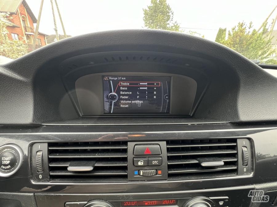 Black BMW 320 2010 in Kedainiai, with an engine capacity of 2.00 L and mileage of 259 thousand km for 4750 €, photo 33 on AUTOMOTO.COM.LV