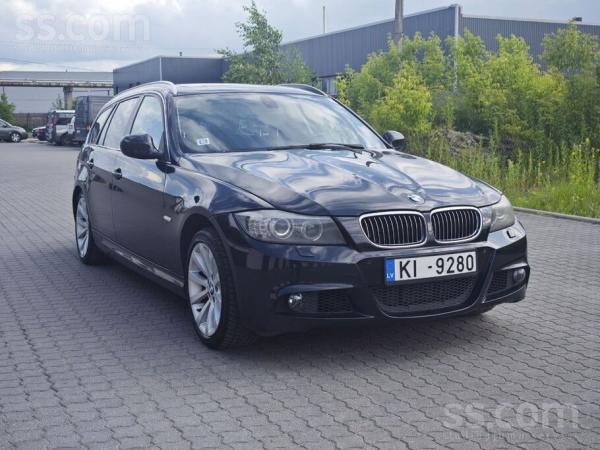 Black BMW 320 2010 in Riga, with an engine capacity of 2.00 L and mileage of 325 thousand km for 4500 €, photo 1 on AUTOMOTO.COM.LV