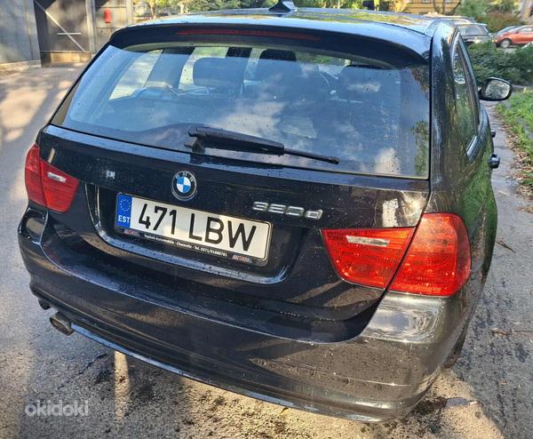Black BMW 320 2010 in Tallinn, with an engine capacity of 2.00 L and mileage of 227 thousand km for 5200 €, photo 2 on AUTOMOTO.COM.LV