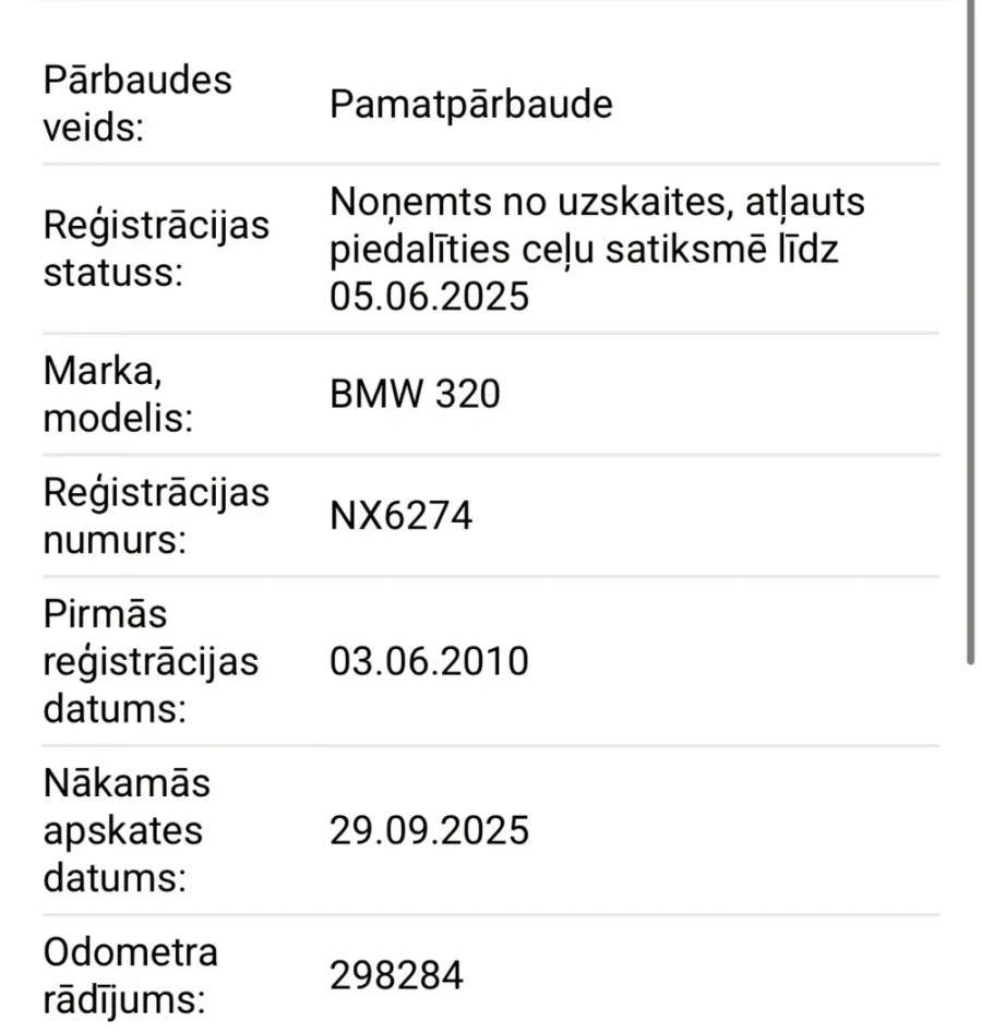 Melns BMW 320 2010 Rīga, ar dzinēja tilpumu 2.00 L un nobraukumu 298 tūkst. km par 3990 €, foto 33 vietnē AUTOMOTO.COM.LV