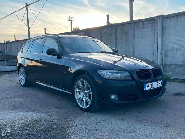 Black BMW 320 2010 in Vilnius, with an engine capacity of 2.00 L and mileage of 440 thousand km for 3400 €, photo 2 on AUTOMOTO.COM.LV