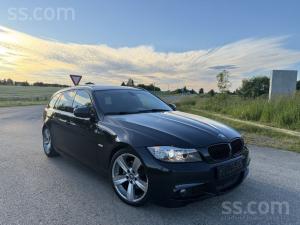 Melns BMW 320 2010 Daugavpils, ar dzinēja tilpumu 2.00 L un nobraukumu 340 tūkst. km par 6800 €, foto  vietnē AUTOMOTO.COM.LV
