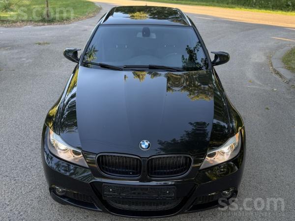 Black BMW 320 2010 in Daugavpils, with an engine capacity of 2.00 L and mileage of 340 thousand km for 6800 €, photo 7 on AUTOMOTO.COM.LV