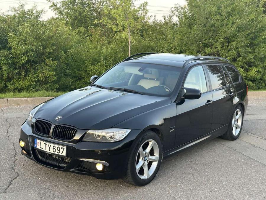 Melns BMW 320 2010 Šauļi, ar dzinēja tilpumu 2.00 L un nobraukumu 340 tūkst. km par 4250 €, foto 3 vietnē AUTOMOTO.COM.LV