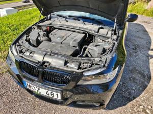Black BMW 320 2010 in Vilnius, with an engine capacity of 2.00 L and mileage of 296 thousand km for 3700 €, photo 11 on AUTOMOTO.COM.LV