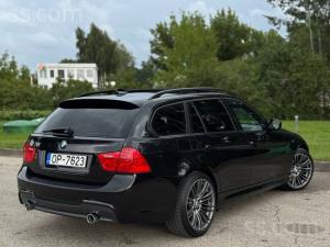 Black BMW 320 2010 in Riga, with an engine capacity of 2.00 L and mileage of 301 thousand km for 6550 €, photo 10 on AUTOMOTO.COM.LV