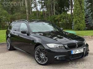Black BMW 320 2010 in Riga, with an engine capacity of 2.00 L and mileage of 301 thousand km for 6550 €, photo 12 on AUTOMOTO.COM.LV
