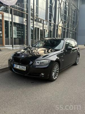 Black BMW 320 2010 in Riga, with an engine capacity of 2.00 L and mileage of 0 thousand km for 4500 €, photo 3 on AUTOMOTO.COM.LV
