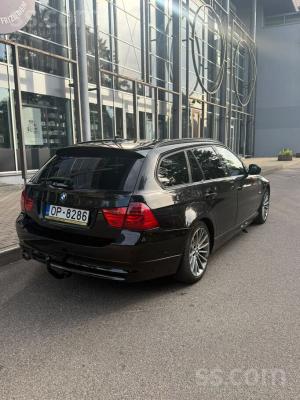 Black BMW 320 2010 in Riga, with an engine capacity of 2.00 L and mileage of 0 thousand km for 4500 €, photo 5 on AUTOMOTO.COM.LV