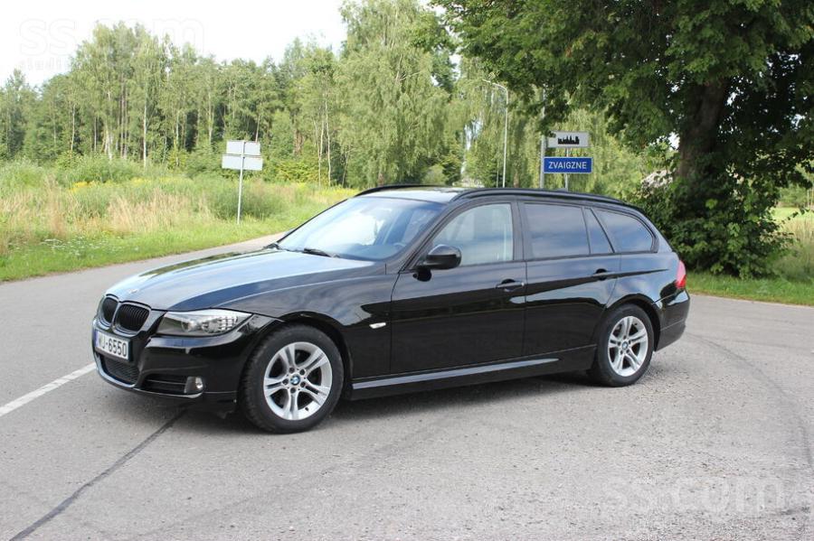 Melns BMW 320 2010 Bauska, ar dzinēja tilpumu 2.00 L un nobraukumu 333 tūkst. km par 4200 €, foto 4 vietnē AUTOMOTO.COM.LV