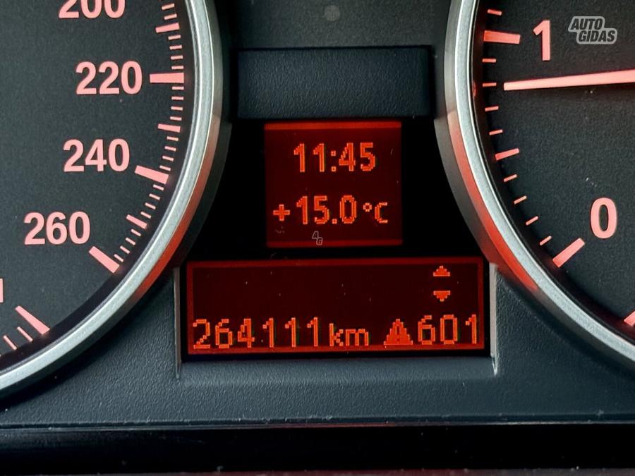 Black BMW 320 2010 in Kaunas, with an engine capacity of 2.00 L and mileage of 264 thousand km for 4000 €, photo 16 on AUTOMOTO.COM.LV