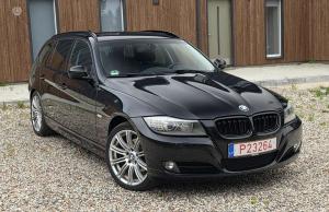 Black BMW 320 2010 in Raseiniai, with an engine capacity of 2.00 L and mileage of 338 thousand km for 3997 €, photo 4 on AUTOMOTO.COM.LV