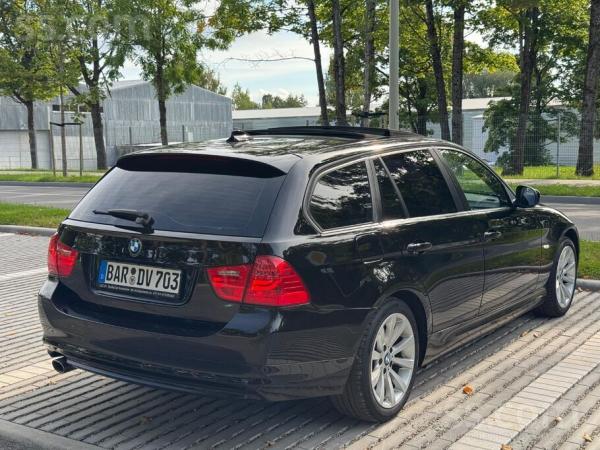 Black BMW 320 2010 in Cesis, with an engine capacity of 2.00 L and mileage of 267 thousand km for 5750 €, photo 5 on AUTOMOTO.COM.LV