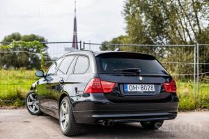 Black BMW 320 2010 in Riga, with an engine capacity of 2.00 L and mileage of 311 thousand km for 5990 €, photo 8 on AUTOMOTO.COM.LV