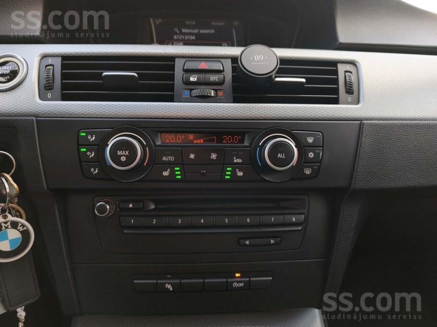 Melns BMW 320 2010 Jelgava, ar dzinēja tilpumu 2.00 L un nobraukumu 0 tūkst. km par 5800 €, foto 8 vietnē AUTOMOTO.COM.LV