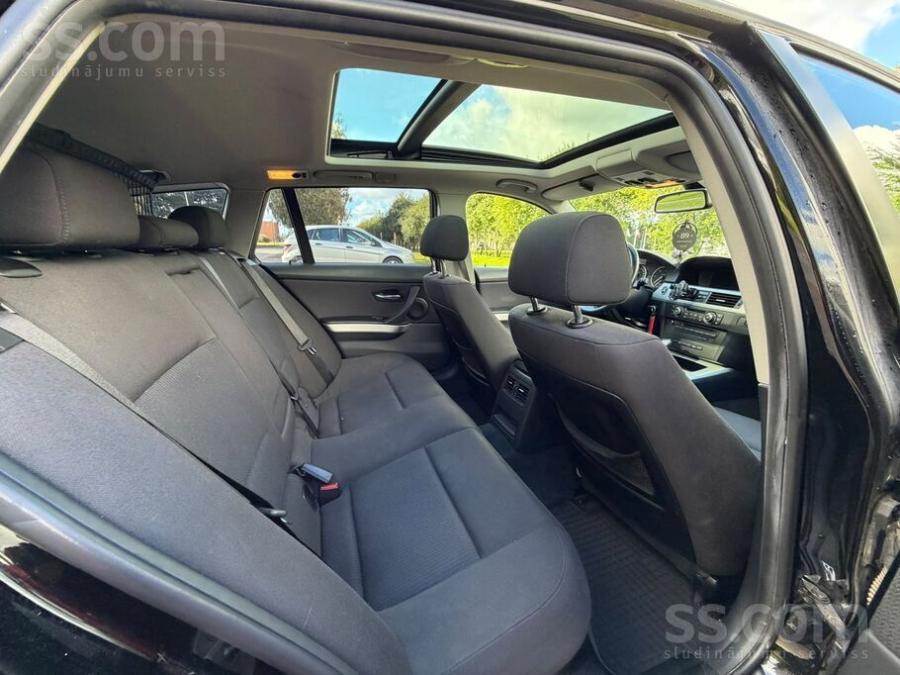 Melns BMW 320 2010 Liepāja, ar dzinēja tilpumu 2.00 L un nobraukumu 289 tūkst. km par 5300 €, foto 8 vietnē AUTOMOTO.COM.LV