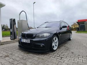 Black BMW 320 2010 in Jelgava, with an engine capacity of 2.00 L and mileage of 0 thousand km for 5500 €, photo 3 on AUTOMOTO.COM.LV