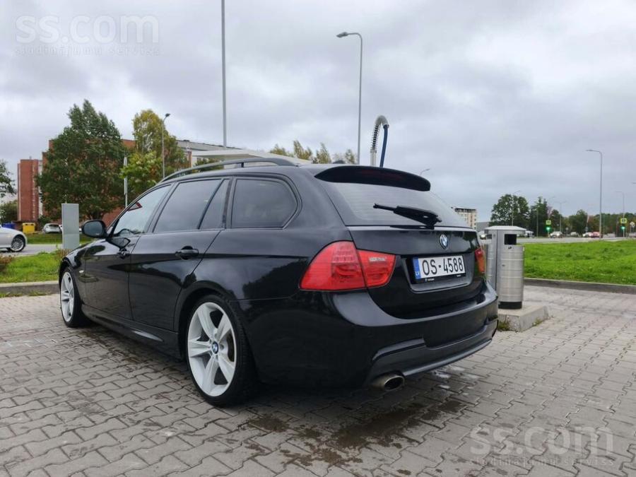 Black BMW 320 2010 in Jelgava, with an engine capacity of 2.00 L and mileage of 0 thousand km for 5500 €, photo 5 on AUTOMOTO.COM.LV