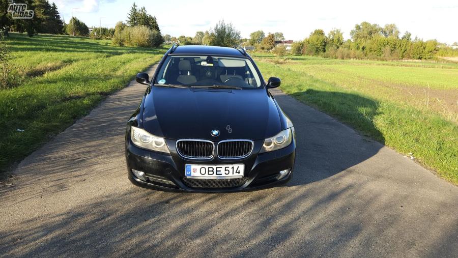 Черный БМВ 320 2010 в Паневежис, объемом двигателя 2.00 л и пробегом 369 тыс. км за 3200 €, фото 1 на AUTOMOTO.COM.LV