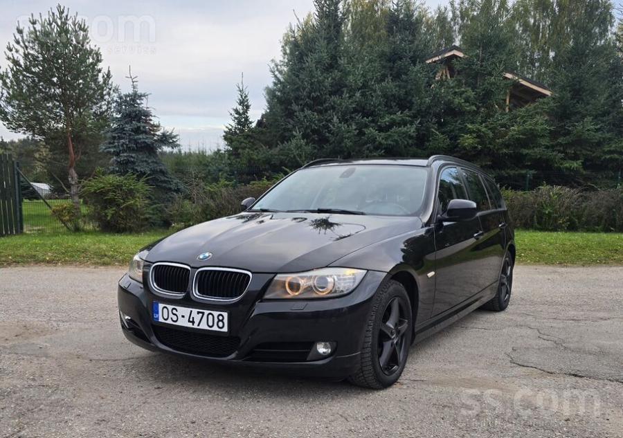 Melns BMW 320 2010 Jelgava, ar dzinēja tilpumu 2.00 L un nobraukumu 251 tūkst. km par 4990 €, foto 1 vietnē AUTOMOTO.COM.LV