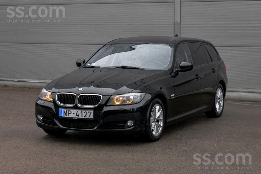 Black BMW 320 2011 in Riga, with an engine capacity of 2.00 L and mileage of 0 thousand km for 1650 €, photo 1 on AUTOMOTO.COM.LV