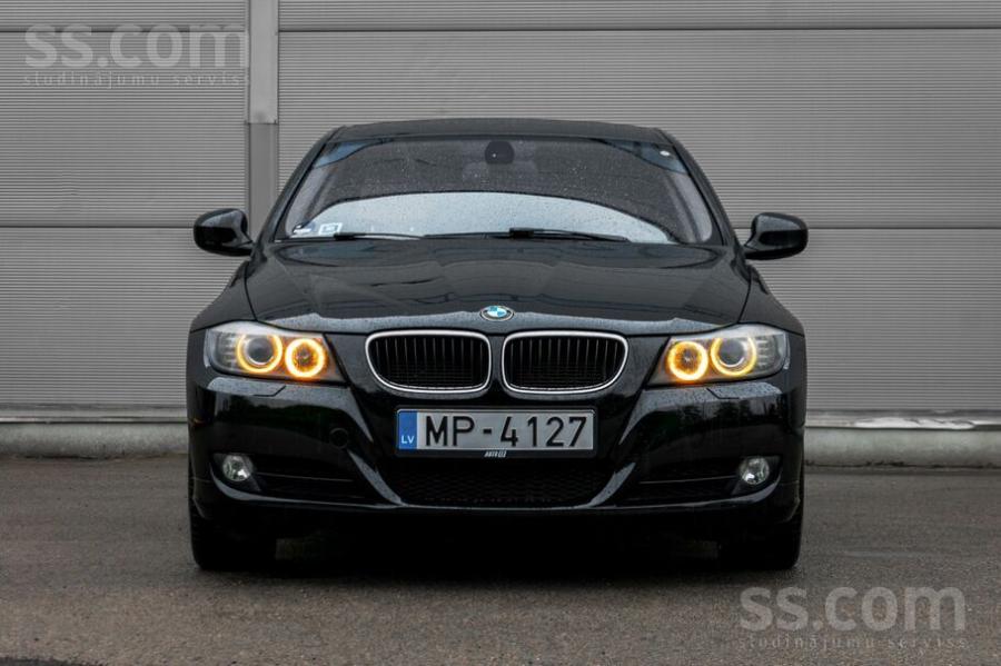 Black BMW 320 2011 in Riga, with an engine capacity of 2.00 L and mileage of 0 thousand km for 1650 €, photo 2 on AUTOMOTO.COM.LV
