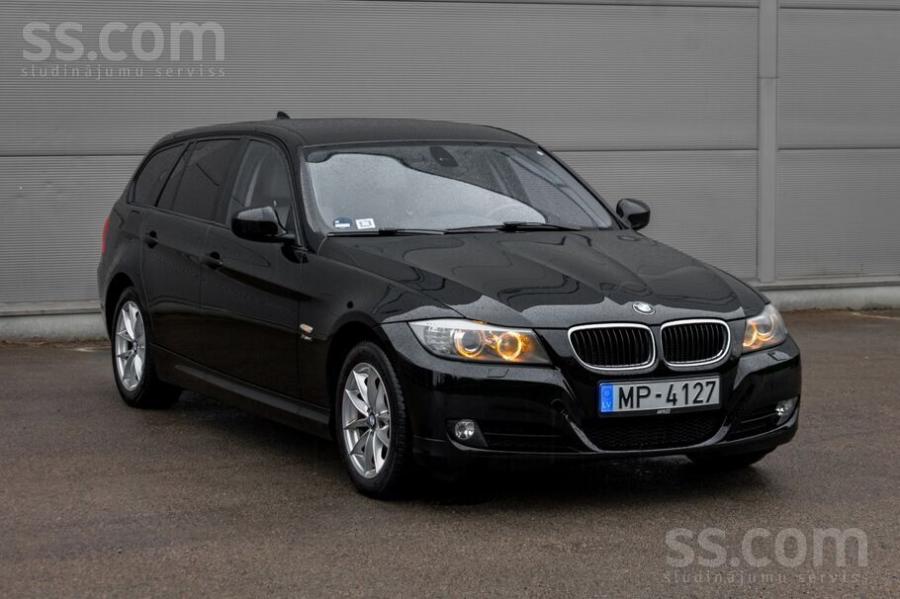 Black BMW 320 2011 in Riga, with an engine capacity of 2.00 L and mileage of 0 thousand km for 1650 €, photo 3 on AUTOMOTO.COM.LV