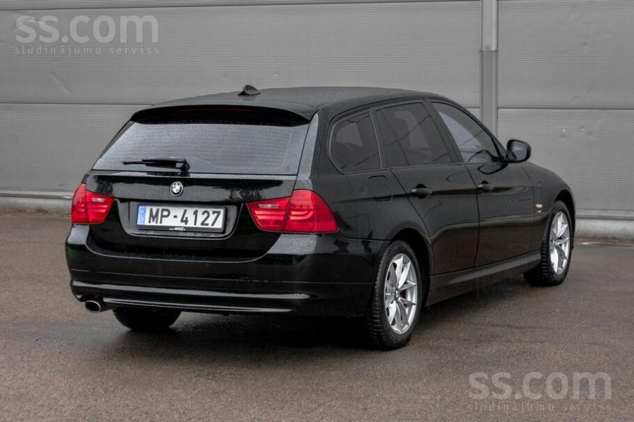 Black BMW 320 2011 in Riga, with an engine capacity of 2.00 L and mileage of 0 thousand km for 1650 €, photo 4 on AUTOMOTO.COM.LV