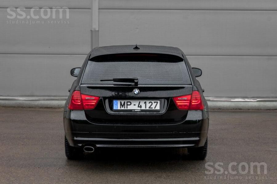 Black BMW 320 2011 in Riga, with an engine capacity of 2.00 L and mileage of 0 thousand km for 1650 €, photo 5 on AUTOMOTO.COM.LV