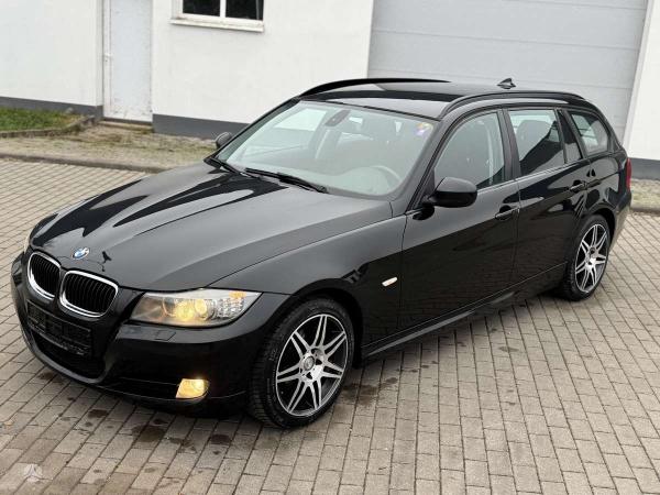 Black BMW 320 2011 in Elektrenai, with an engine capacity of 2.00 L and mileage of 350 thousand km for 3699 €, photo 6 on AUTOMOTO.COM.LV