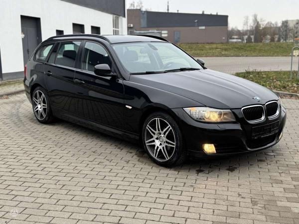Black BMW 320 2011 in Elektrenai, with an engine capacity of 2.00 L and mileage of 350 thousand km for 3699 €, photo 7 on AUTOMOTO.COM.LV