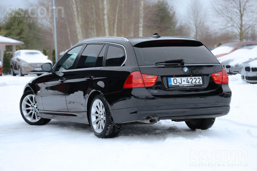 Melns BMW 320 2011 Jelgava, ar dzinēja tilpumu 2.00 L un nobraukumu 0 tūkst. km par 6250 €, foto 8 vietnē AUTOMOTO.COM.LV