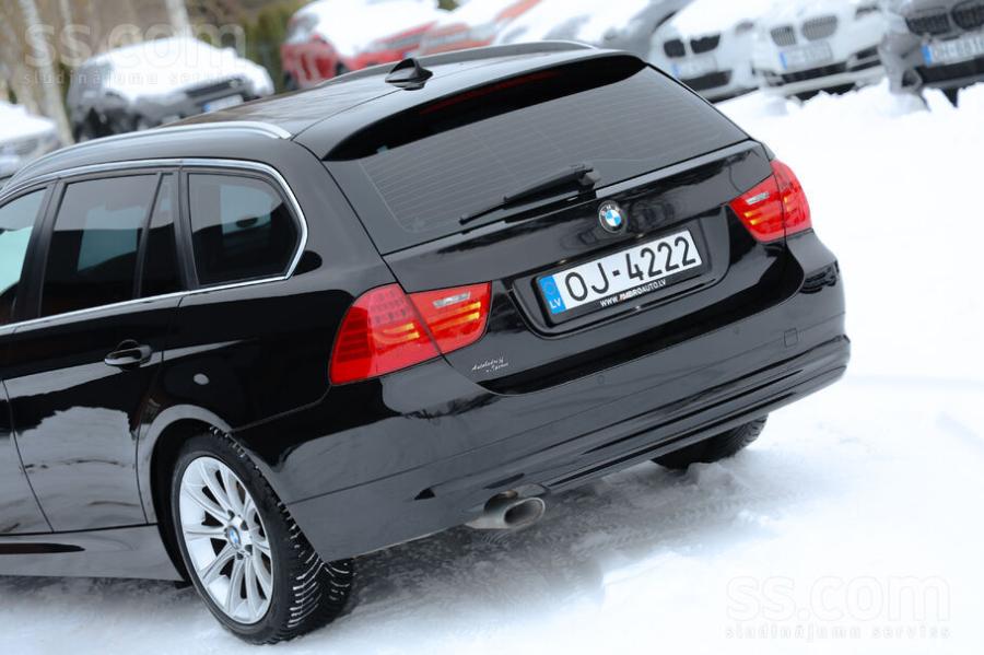 Melns BMW 320 2011 Jelgava, ar dzinēja tilpumu 2.00 L un nobraukumu 0 tūkst. km par 6250 €, foto 9 vietnē AUTOMOTO.COM.LV
