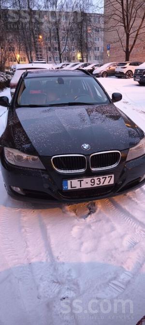 Black BMW 320 2011 in Jelgava, with an engine capacity of 2.00 L and mileage of 319 thousand km for 4500 €, photo  on AUTOMOTO.COM.LV